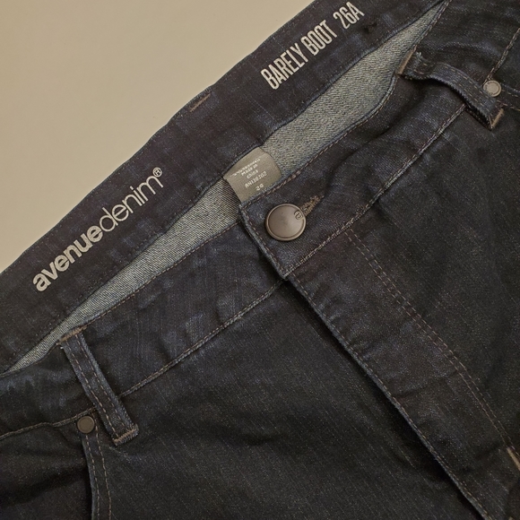 Avenue | Jeans | Avenue Denim Barely Boot Cut Dark Blue Jeans | Poshmark